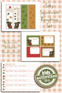 Printable Reading Set for Kids – “Fall for a Good Book” Kids Activities ...