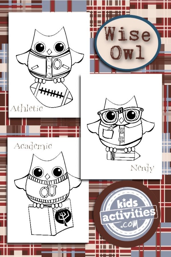 Download & Print These Cute Owl Coloring Pages | Kids Activities Blog