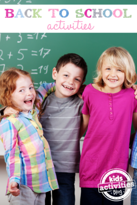 7 {Fun} Back to School Activities Kids Activities Blog
