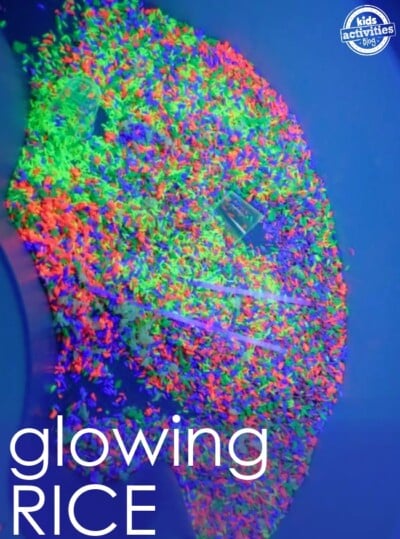 How to Make Neon Rice - Kids Activities Blog