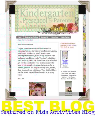 {Best Blog} Kindergarten & Preschool for Parents & Teachers