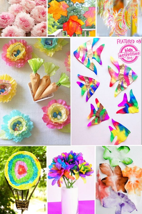 20+ Amazing Coffee Filter Crafts | Kids Activities Blog