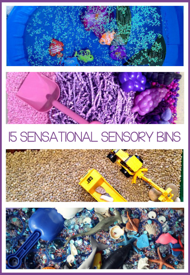 15 {Sensational} Sensory Bins Kids Activities Blog