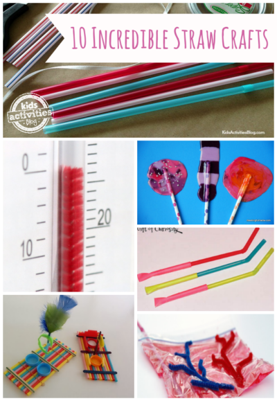 10+ {Incredible} Straw Crafts | Kids Activities Blog