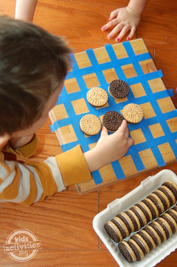 Cookie Othello “ Homemade Game for Kids Kids Activities Blog