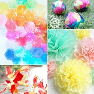 35+ Adorable Tissue Paper Crafts | Kids Activities Blog