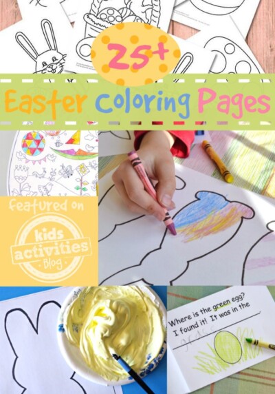 25+ Easter Coloring Pages for Kids | Kids Activities Blog