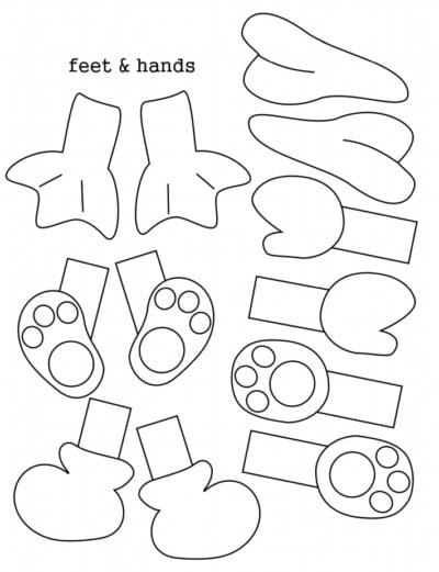 Cutest Printable Easter Egg Craft Template & Egg Coloring Pages | Kids ...