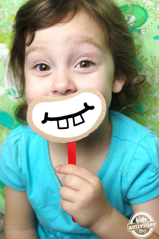 Silly Faces Printable Photo Booth Props | Kids Activities Blog