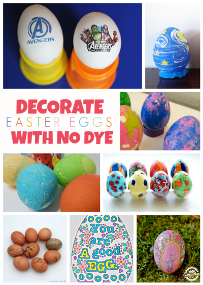 14 Creative & Fun Ways to Decorate Easter Eggs without Traditional Dye ...