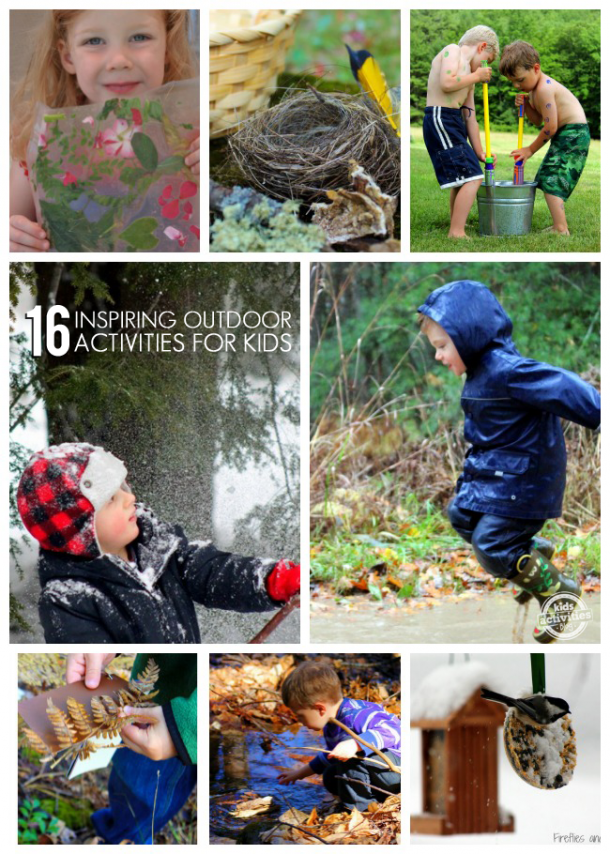 16 Inspiring Outdoor Activities for Kids Kids Activities Blog