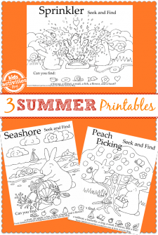 3 {Fun in the Sun} Kids Printables Kids Activities Blog
