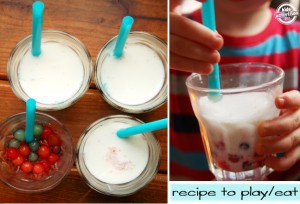 Fruity Bubble Tea - For Play and Drinking! Kids Activities Blog