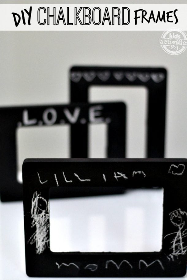 {Chalkboard Frame} Gifts That Kids Can Make Kids Activities Blog