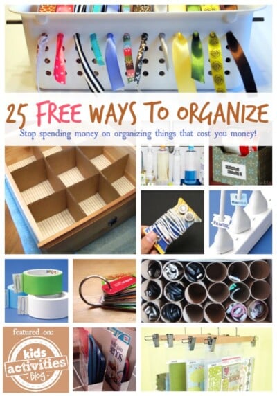 25 Smart & Free House Organization Ideas -Kids Activities Blog