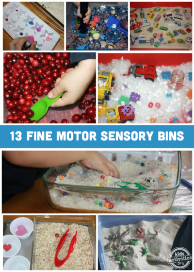 13 Sensory Bins to Develop Fine Motor Skills Kids Activities Blog
