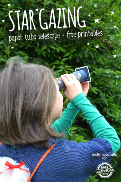 Cool Constellations Telescope Craft With Printable Cards | Kids ...