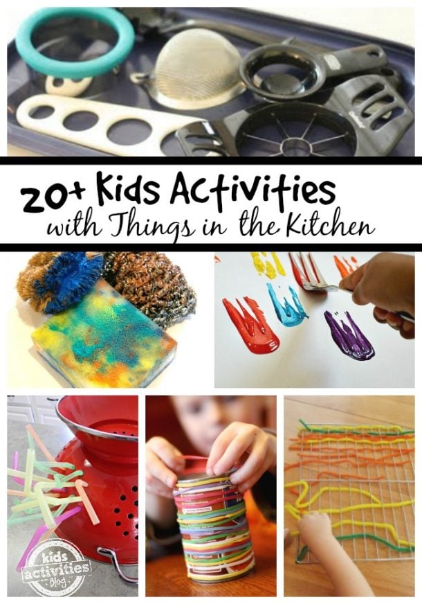 20+ {Creative} Play Ideas for Kids in the Kitchen Kids Activities Blog