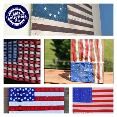 36 Patriotic American Flag Arts & Crafts for Kids | Kids Activities Blog