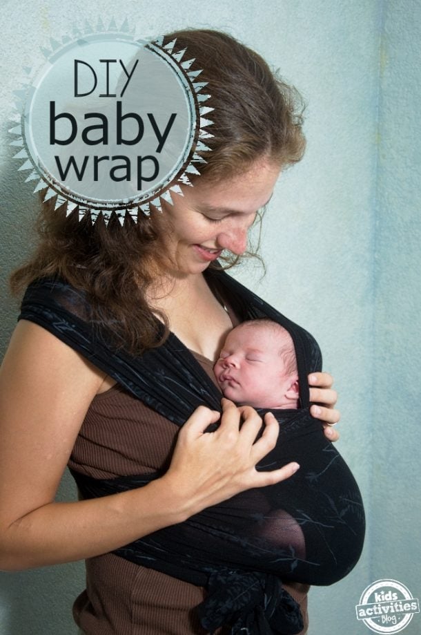 How to Make an Easy No-Sew Baby Carrier Wrap – ParentingBest.com