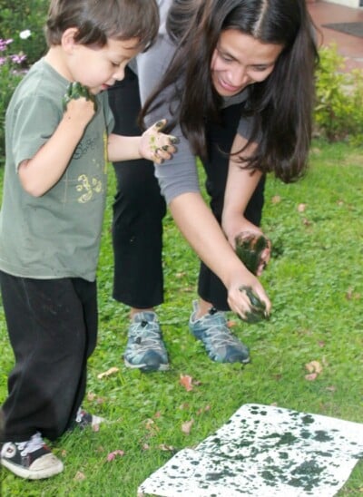Mud Painting with Kids Kids Activities Blog