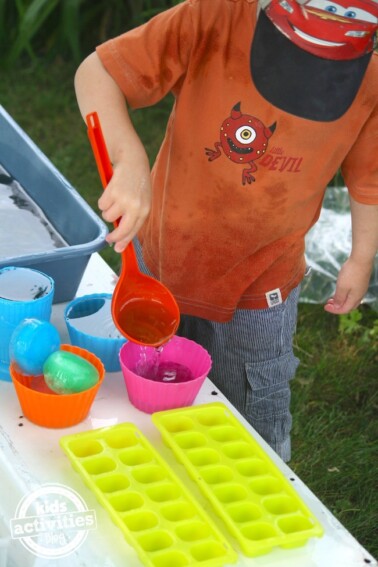 Let's Play with Colored Ice Cubes! | Kids Activities Blog