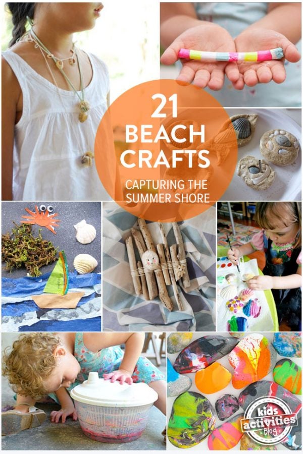 21 Summery Beach Crafts to Make With Your Kids | Kids Activities Blog