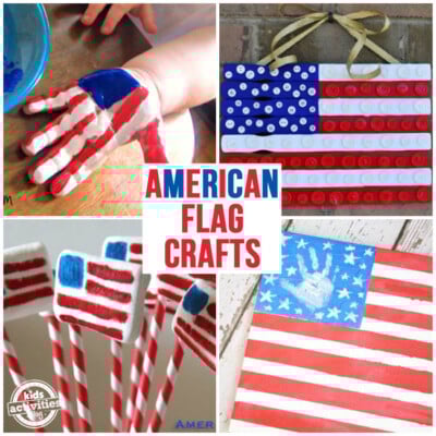 36 Patriotic American Flag Arts & Crafts for Kids | Kids Activities Blog