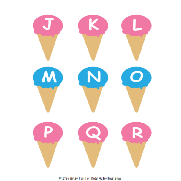 Ice Cream File Folder Games Free Kids Printable | Kids Activities Blog