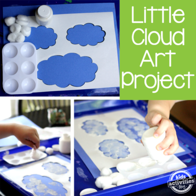 Cloud Craft Inspired By Eric Carle | Kids Activities Blog
