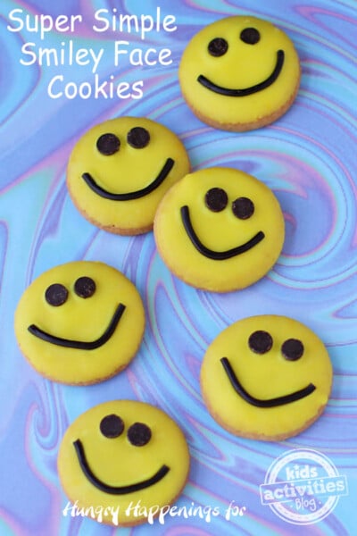 Make Your Day Better With These Delicious Smiley Face Cookies!