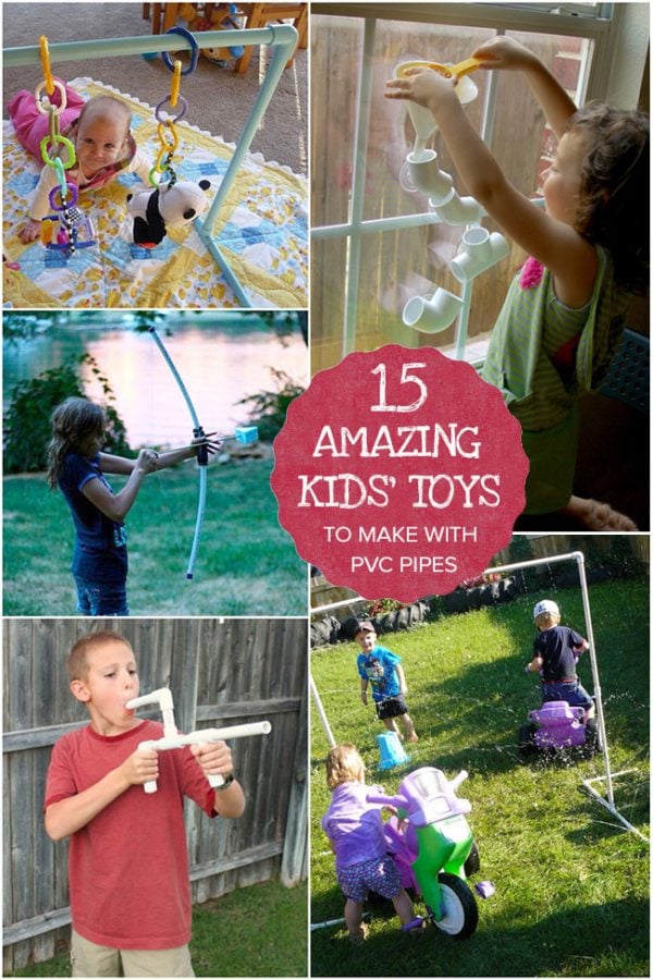 15+ Amazing Kids Toys to Make with PVC Pipes | Kids Activities Blog