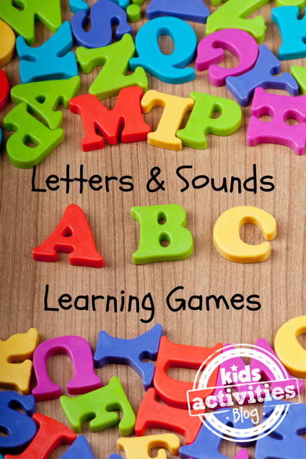 50 Fun Alphabet Sounds and ABC Letter Games • Kids Activities Blog