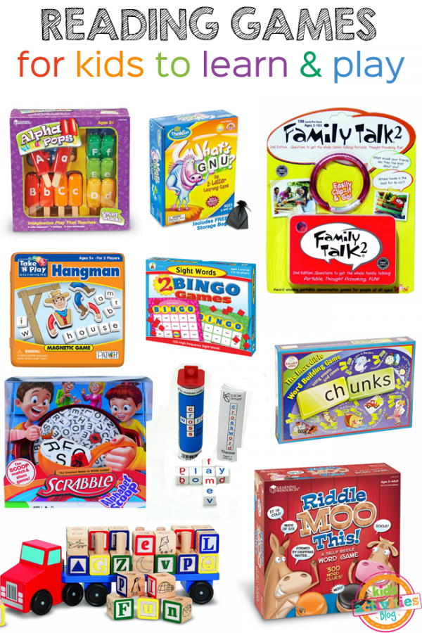 15 {Awesome} Reading Games Kids Activities Blog
