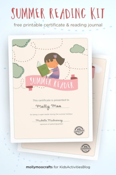 Free Printable Summer Reading Kit