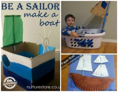 18 Splendid Boat Crafts for Kids to Make | Kids Activities Blog