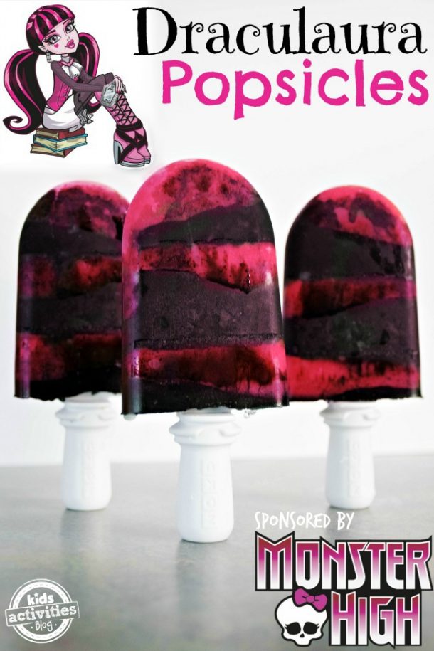 Make Monster High Draculaura Popsicles For Back To School Fun! (And a ...