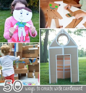 Too Many Cardboard Boxes?? Here Are 50 Cardboard Crafts To Make ...