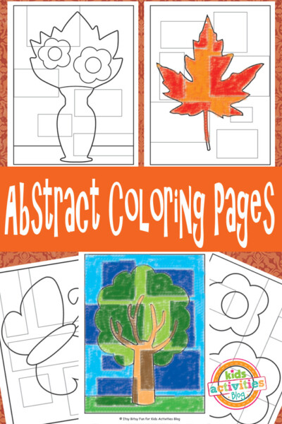 Abstract Coloring Pages {Free Kids Printable} Kids Activities Blog