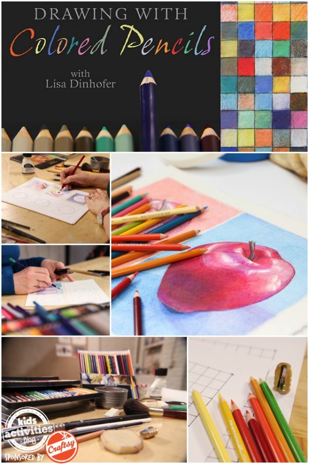 Win a Class ~ Learn To Draw With Colored Pencils! Kids Activities Blog