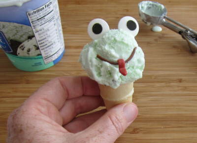 Cutest Ever Mini Ice Cream Cone Frogs | Kids Activities Blog