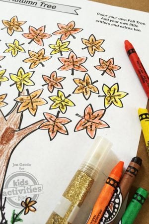 Free Fall Tree Coloring Page to Celebrate Autumn Colors! | Kids ...