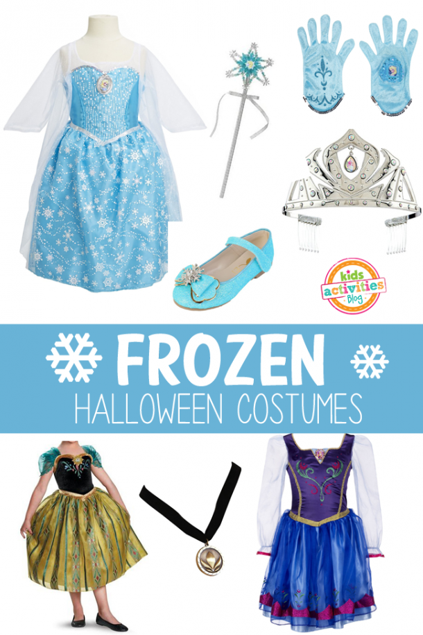 Halloween Costumes for the Frozen Fans Kids Activities Blog