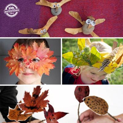 16 Fun Fall Nature Crafts for Kids | Kids Activities Blog