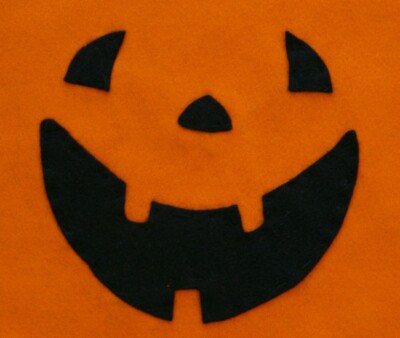 Felt Jack O'Lantern Bag Craft: Easy Sewing Project | Kids Activities Blog