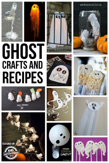 25 Ghost Crafts and Recipes Kids Activities Blog