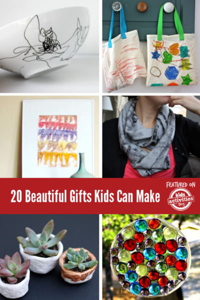 20 Beautiful Homemade Gifts Kids Can Make | Kids Activities Blog