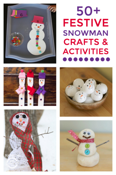 50 Festive Snowman Crafts & Activities | Kids Activities Blog