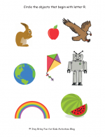 Free Letter R Worksheets For Preschool & Kindergarten | Kids Activities ...