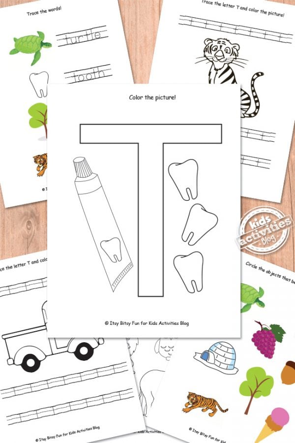 T Is For Tiger. Letter T Craft | Kids Activities Blog